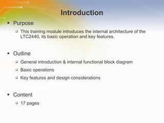 LTC2440 - High Speed Delta Sigma ADC | PPT