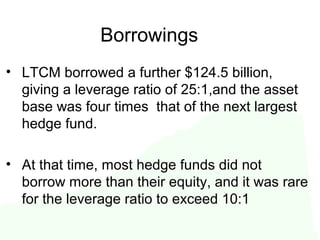 Collapse of Long Term Capital Management | PPT