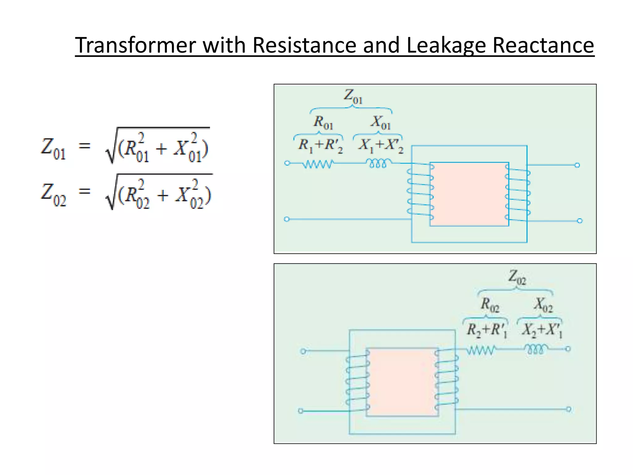 Transformer : Equivalent Circuit | PPTX