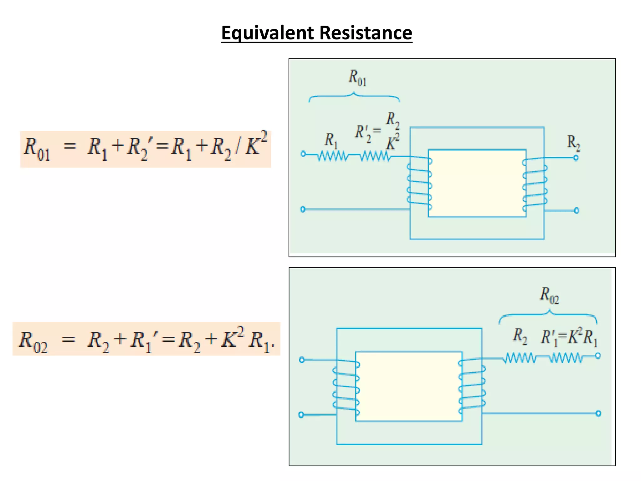 Transformer : Equivalent Circuit | PPTX