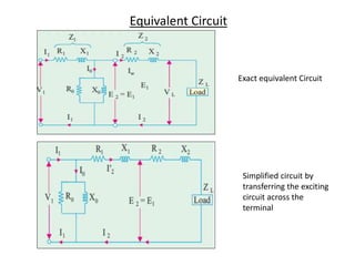 Transformer : Equivalent Circuit | PPTX