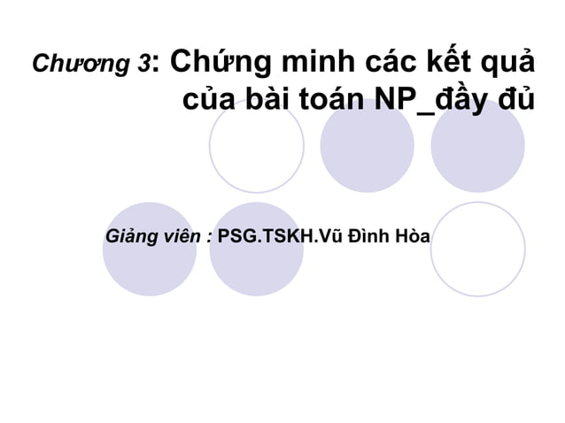 Lý thuyết độ phức tạp | PDF