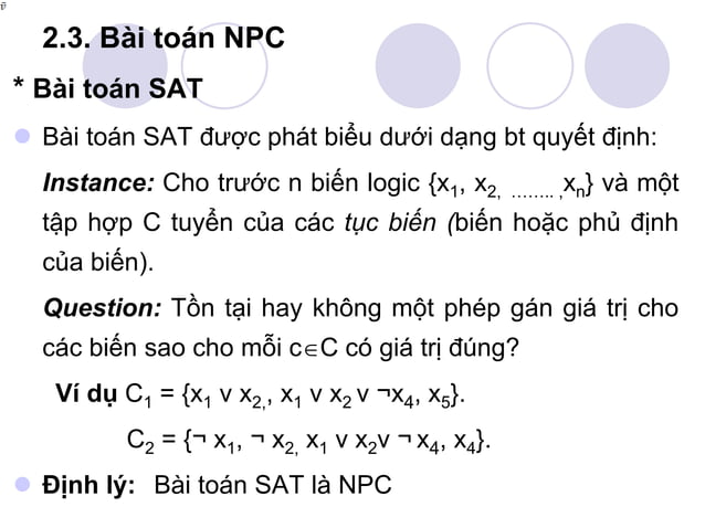 Lý thuyết độ phức tạp | PDF