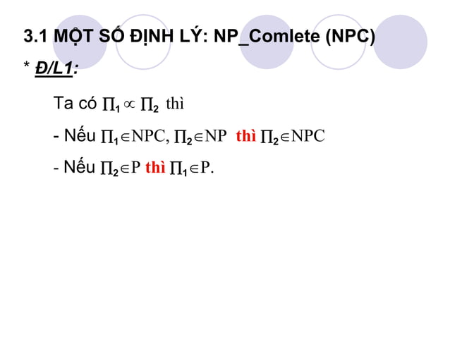 Lý thuyết độ phức tạp | PDF