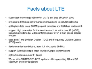 LTE 3GPP | PPT