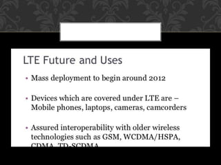 LTE SYSTEM | PPT