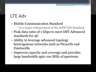 LTE SYSTEM | PPT