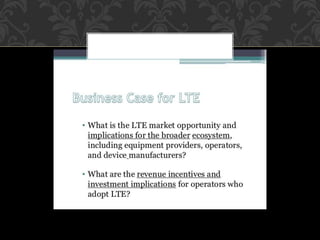 Lte | PPTX
