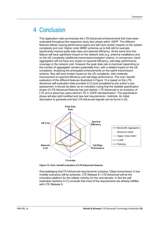 LTE Advanced Technology Introduction | PDF