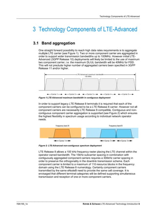 LTE Advanced Technology Introduction | PDF