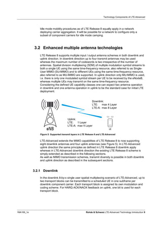 LTE Advanced Technology Introduction | PDF