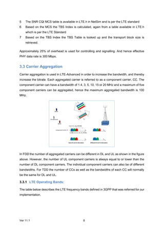 NetSim Technology Library- Lte and-lte-a | PDF