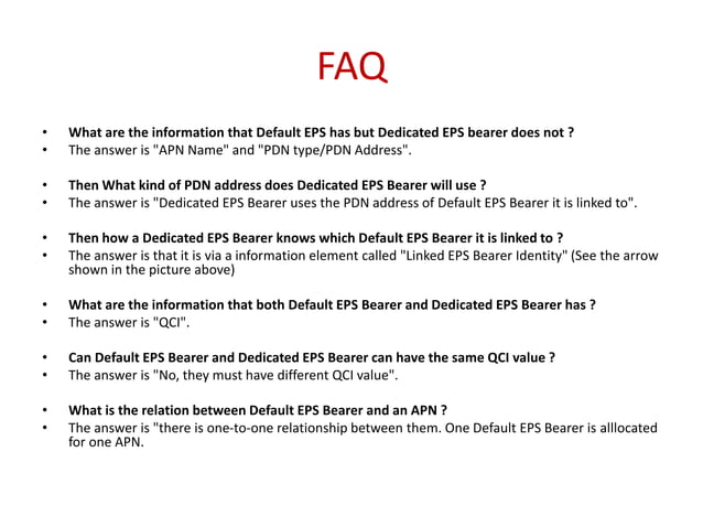Lte default and dedicated bearer / VoLTE | PPTX | Computer Networking ...