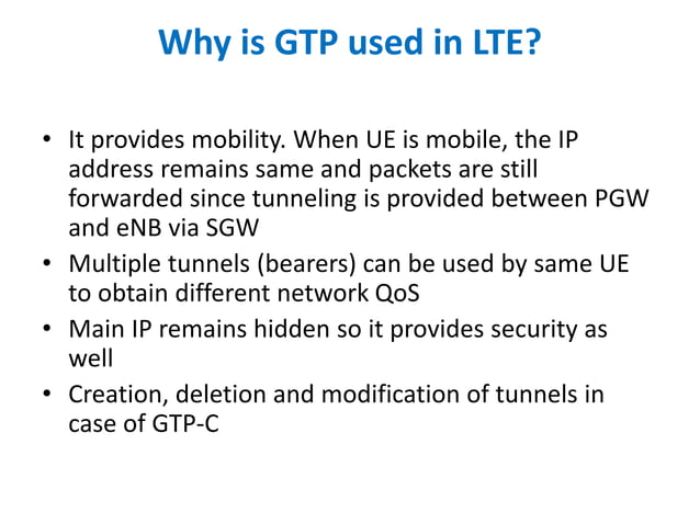Lte default and dedicated bearer / VoLTE | PPTX | Computer Networking ...