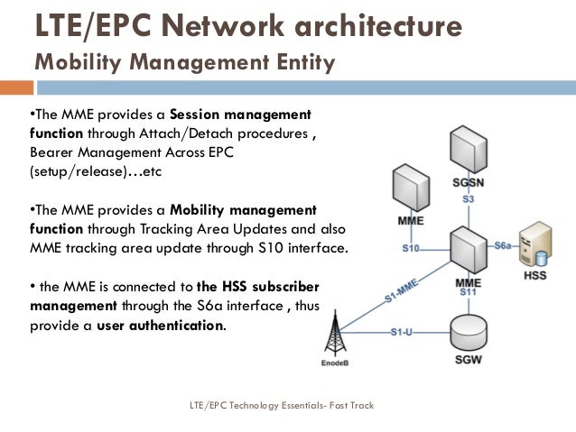 LTE EPC Technology Essentials