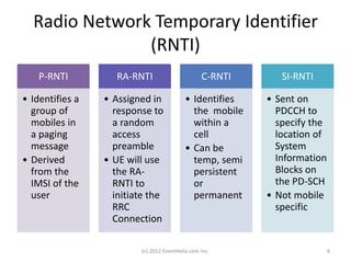 Lte identifiers | PPT