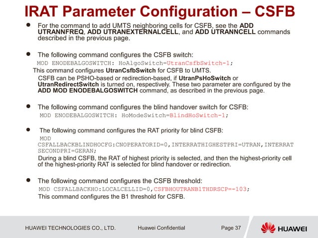 Lte irat-troubleshooting-guide | PPT | Computer Networking | Computing