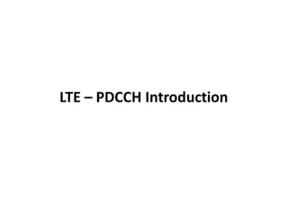 LTE(4G) - PDCCH Parameter Optimization.pdf