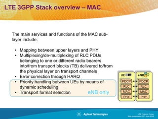 LTE Protocol Primer | PDF