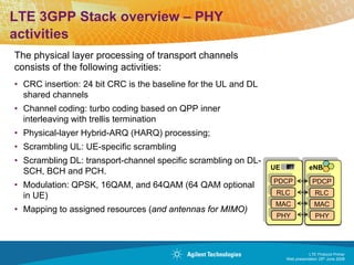 LTE Protocol Primer | PDF