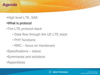 LTE Protocol Primer | PDF