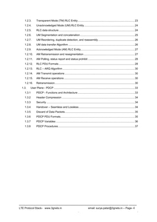 Lte protocol-stack-mac-rlc-pdcp | PDF