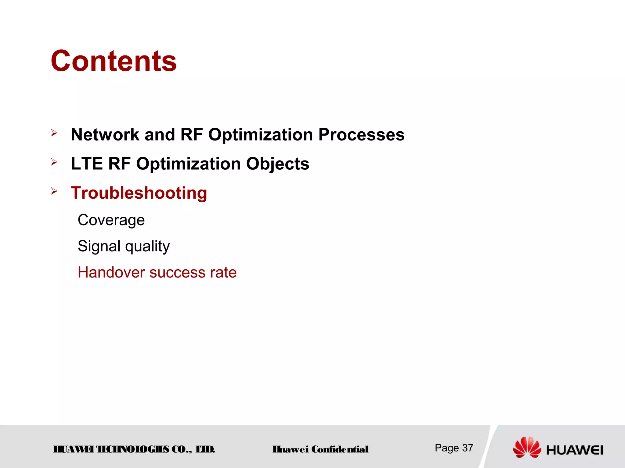 Lte rf-optimization-guide | PPT
