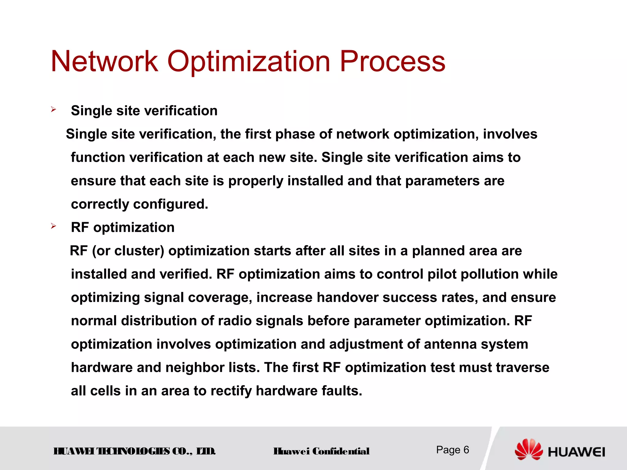 Lte Rf Optimization Guide Ppt
