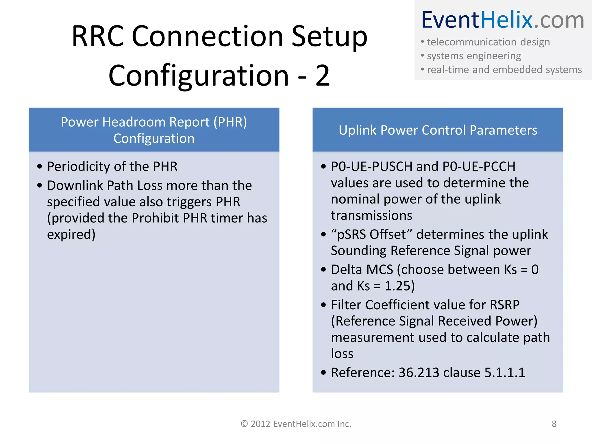 Lte rrc-connection-setup-messaging | PDF