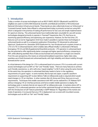 Lte unlicensed coexistence | PDF