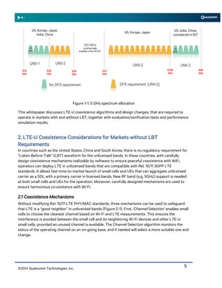 Lte unlicensed coexistence | PDF