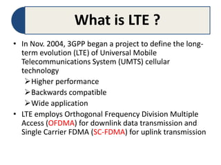 LTE Advanced | PPT