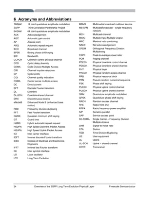 LTE Basics Concept | PDF