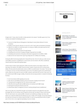 LTE Call FlowLTE Call Flow introduction and overview | PDF