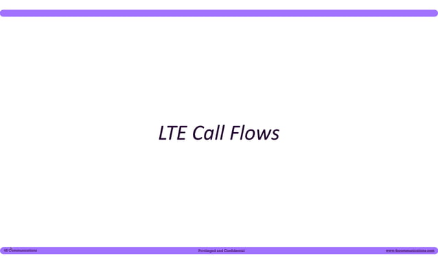 Lte call flows | PDF