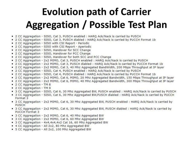 LTE Carrier Aggregation about the aggregation | PDF | Telecommunications Industry | Industries