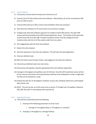 Lte demonstration network test plan phase 3 part_1-v2_4_05072013 | PDF