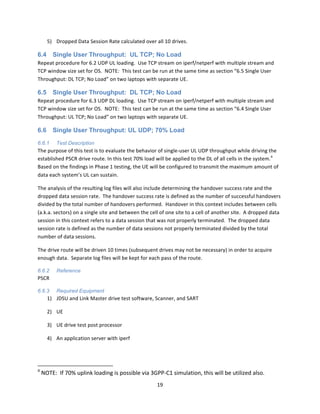 Lte demonstration network test plan phase 3 part_1-v2_4_05072013 | PDF