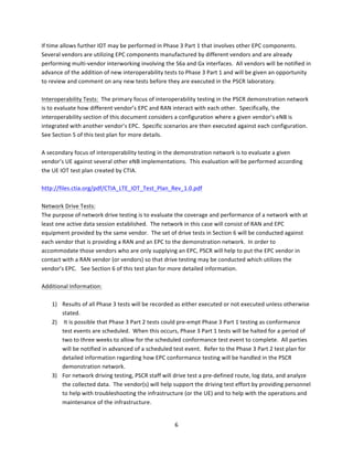 Lte demonstration network test plan phase 3 part_1-v2_4_05072013 | PDF