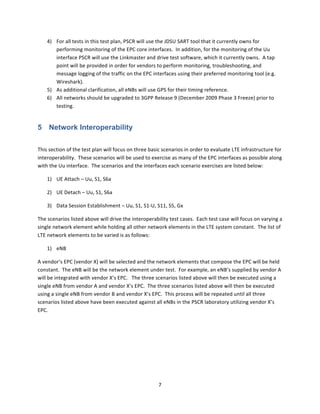 Lte demonstration network test plan phase 3 part_1-v2_4_05072013 | PDF