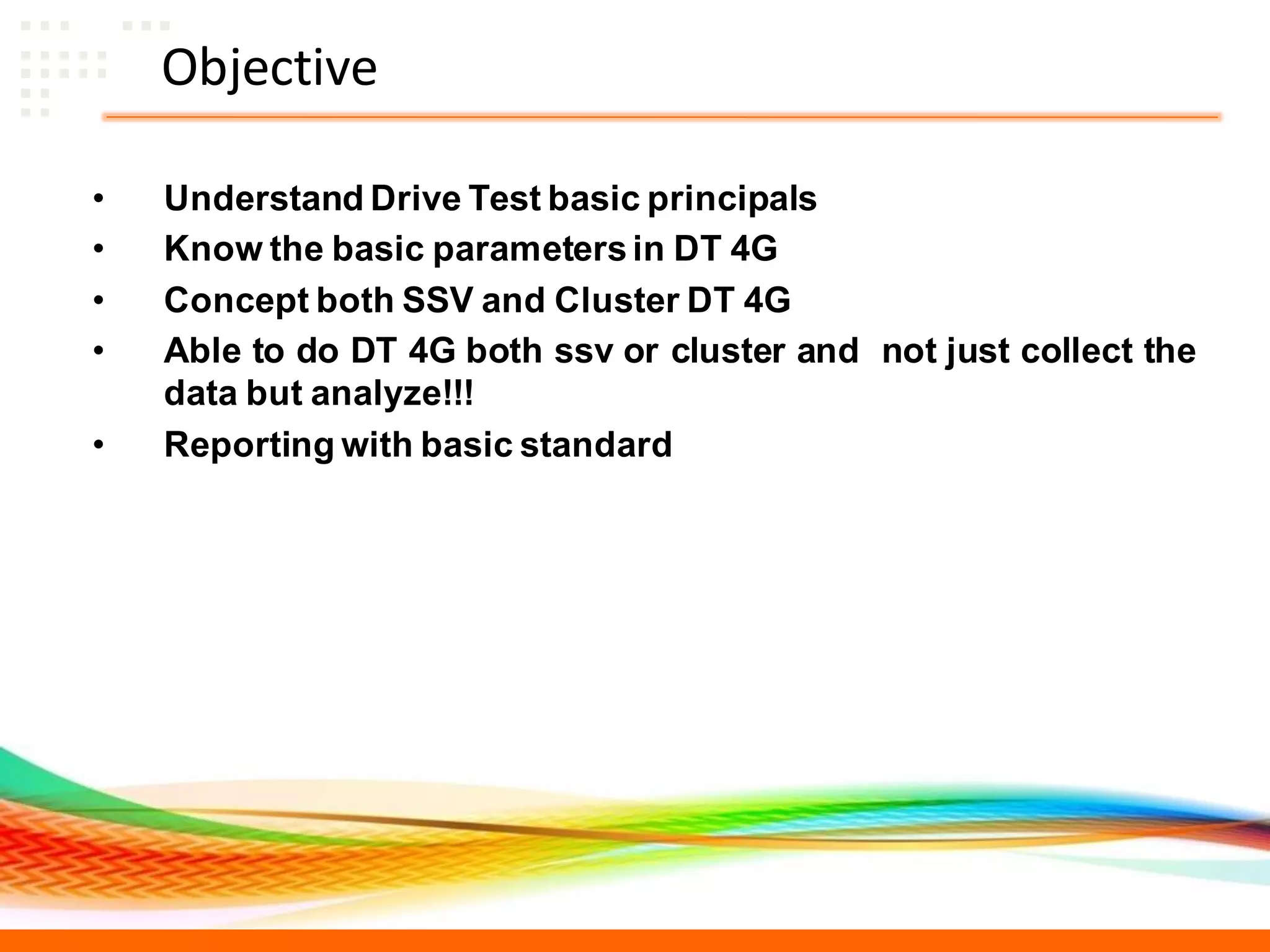 Lte drivetest guideline with genex probe | PDF