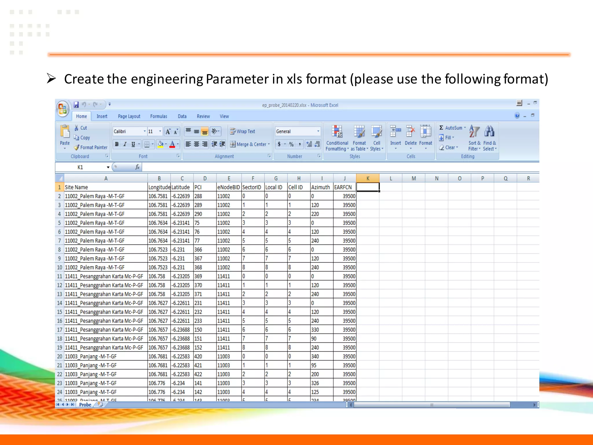 Lte drivetest guideline with genex probe | PDF