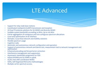 Long Term Evolution and EPC | PPT