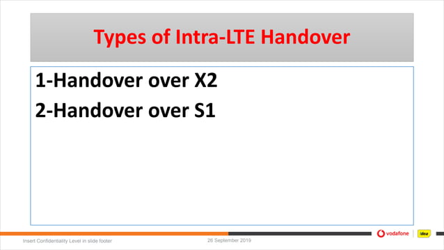 4G Handovers || LTE Handovers || | PPTX