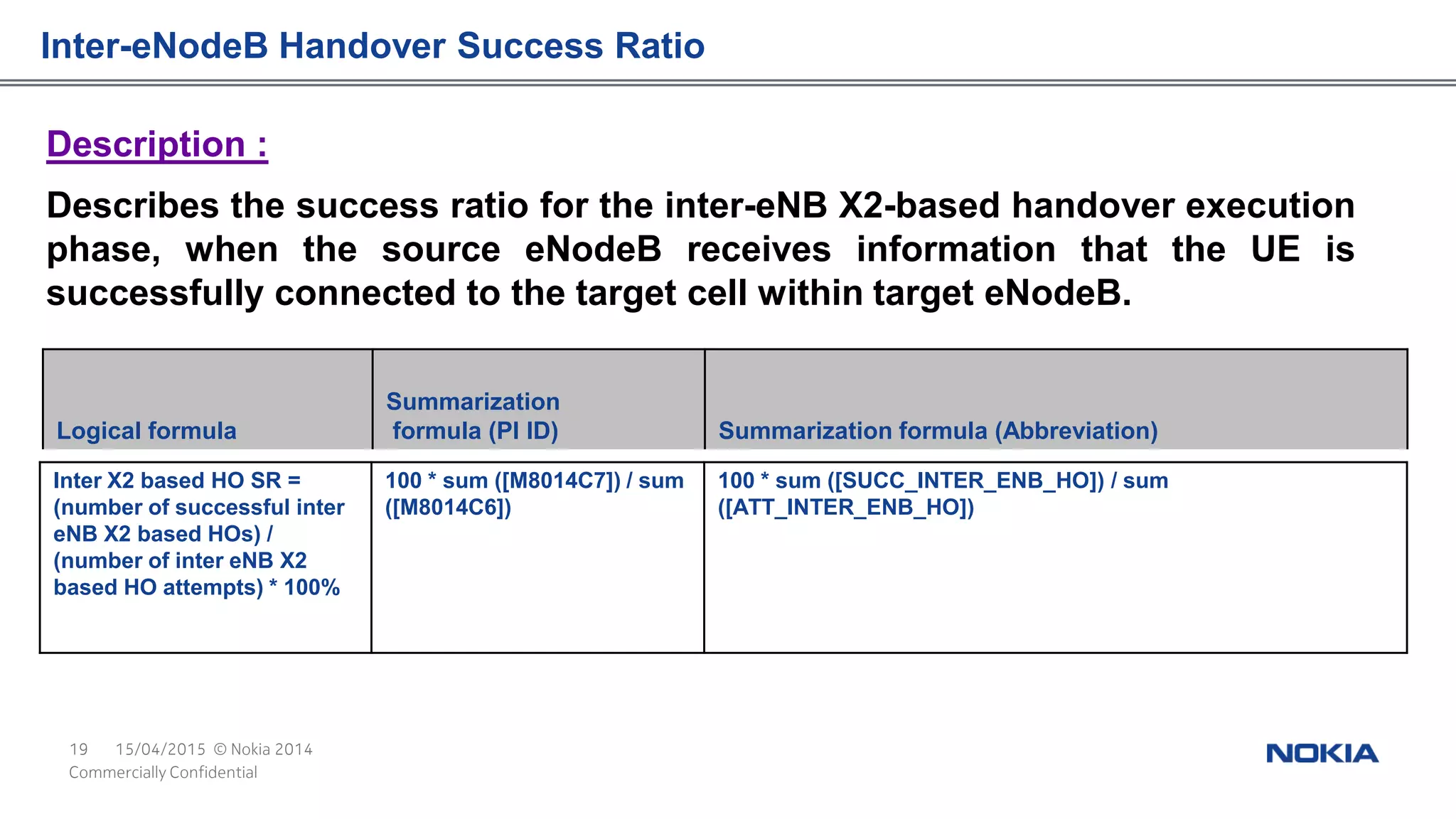 LTE KPI and PI Formula_NOKIA.pdf