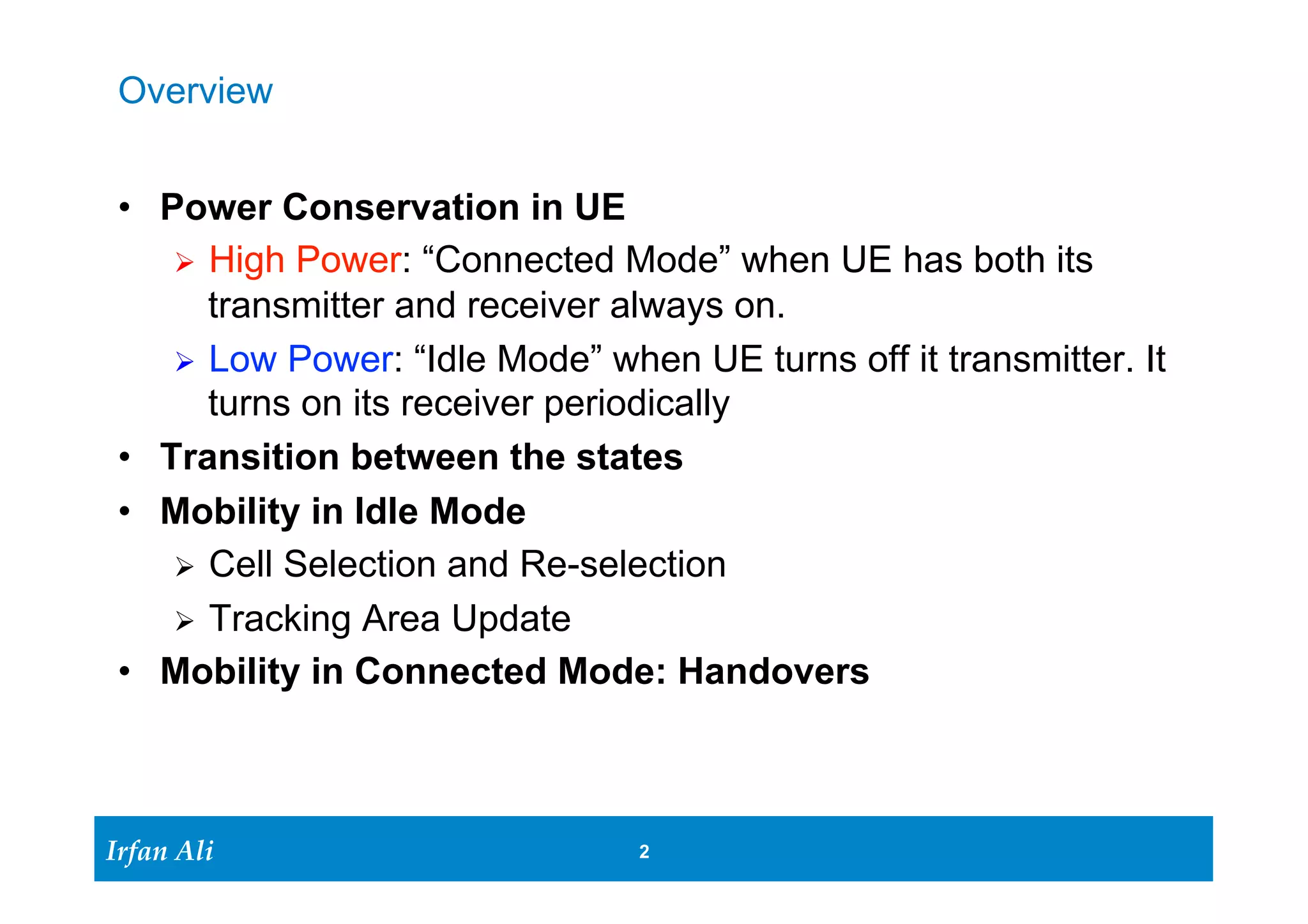 LTE Location Management and Mobility Management | PDF