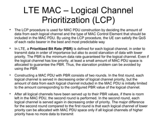 Lte mac presentation | PPT | Operating Systems | Computer Software and ...