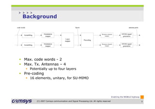 Lte mimo schemes | PDF
