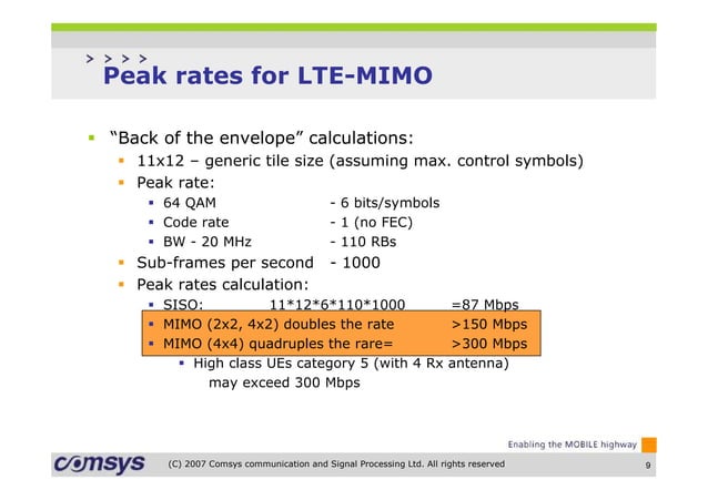 Lte mimo schemes | PDF
