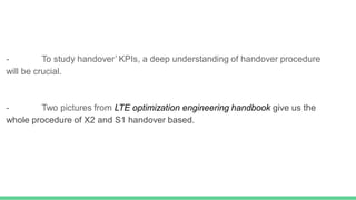 Lte mobility optimization | PDF